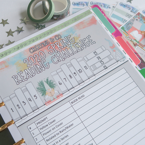 2020 Spring Reading Challenge Details – Creating & Co