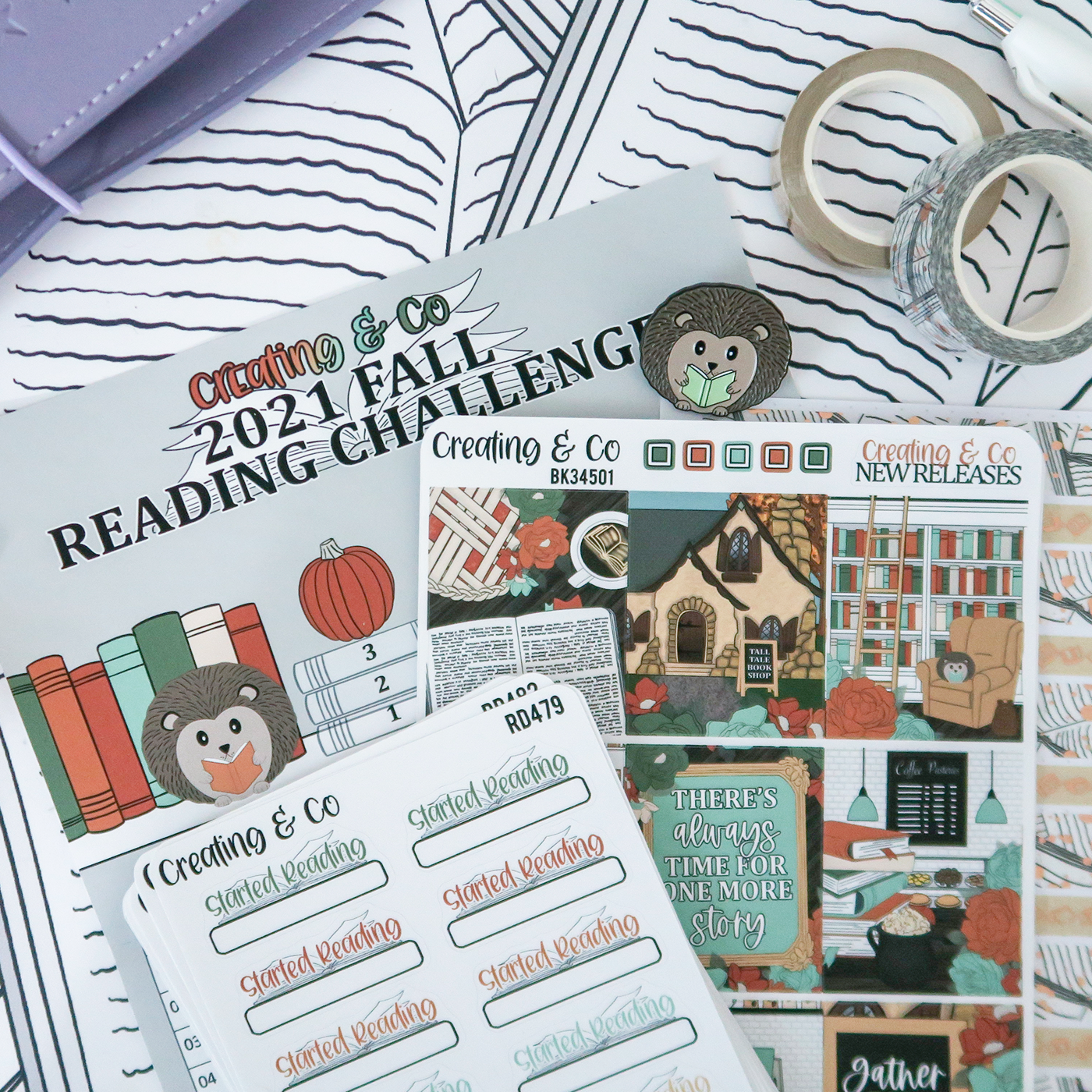 Fall 2021 Reading Challenge Info – Creating & Co