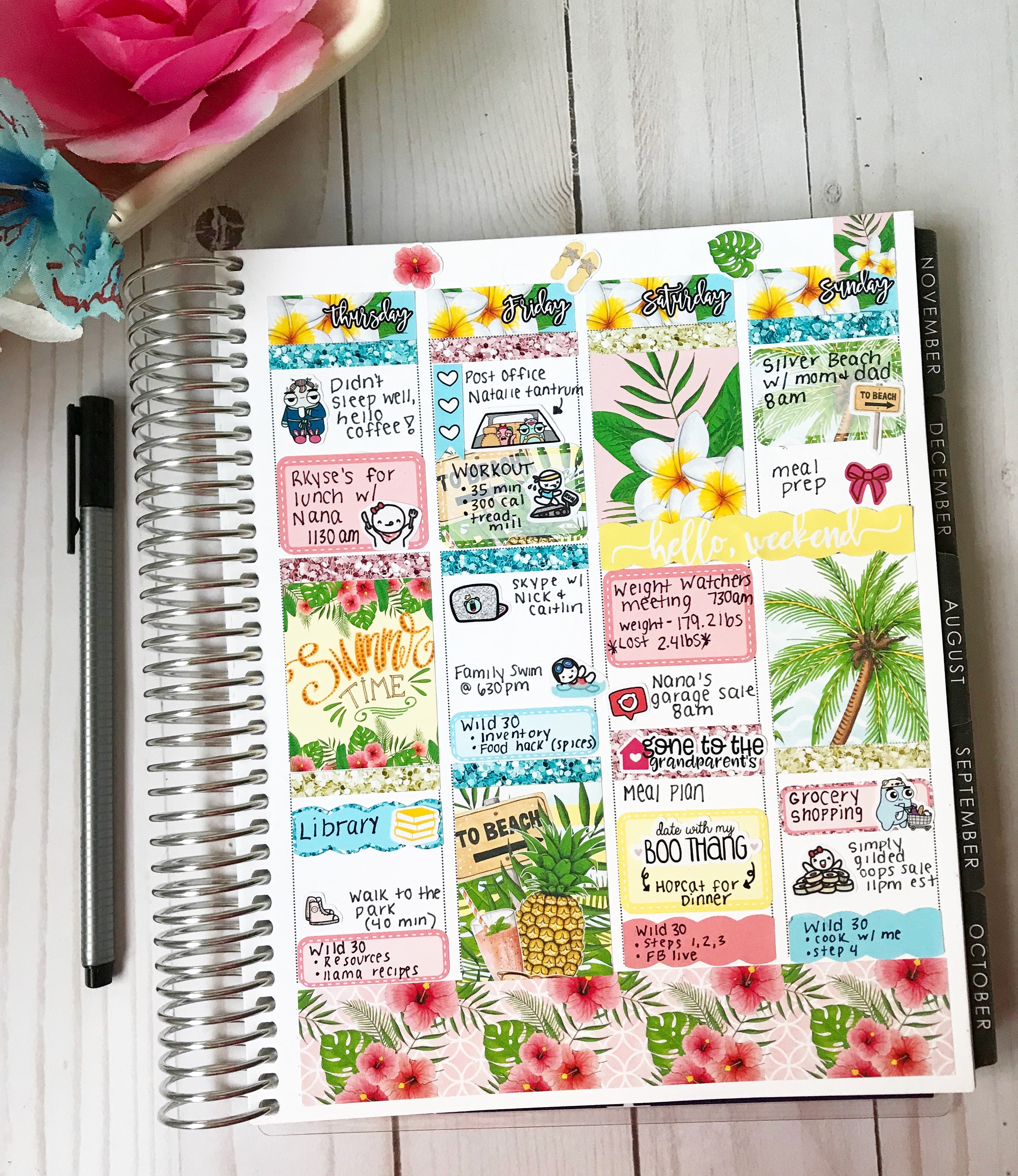 How to Use Your Planner to Get Healthy – Creating & Co