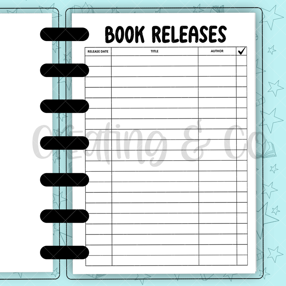 Build Your Own Reading Journal – Creating & Co
